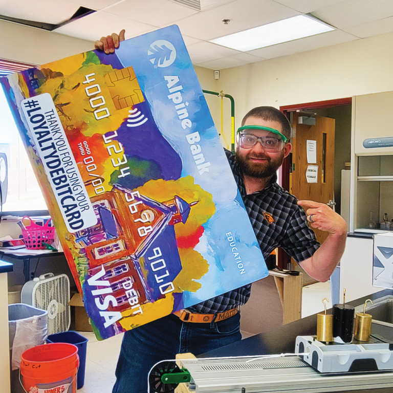 Alpine Bank's Teachers Debit Card - Support Education Today